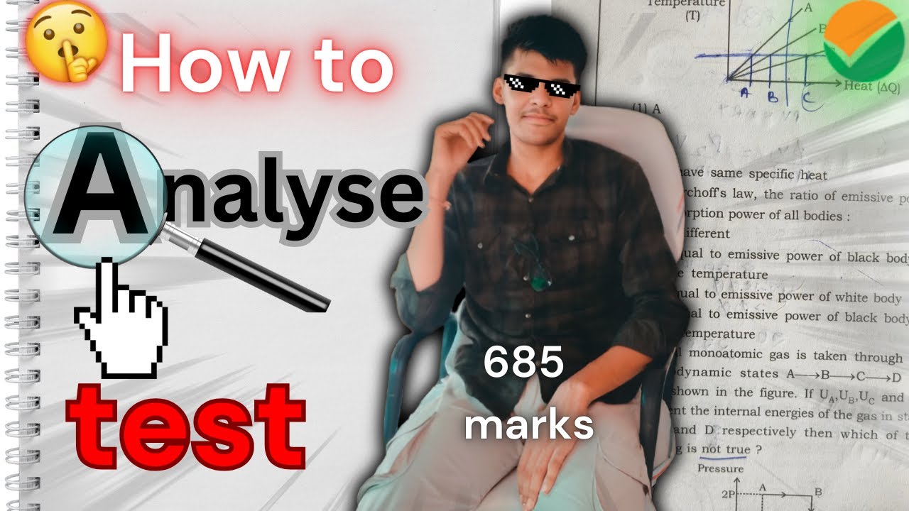 How to do your test analysis like a pro | How to increase marks in NEET ...