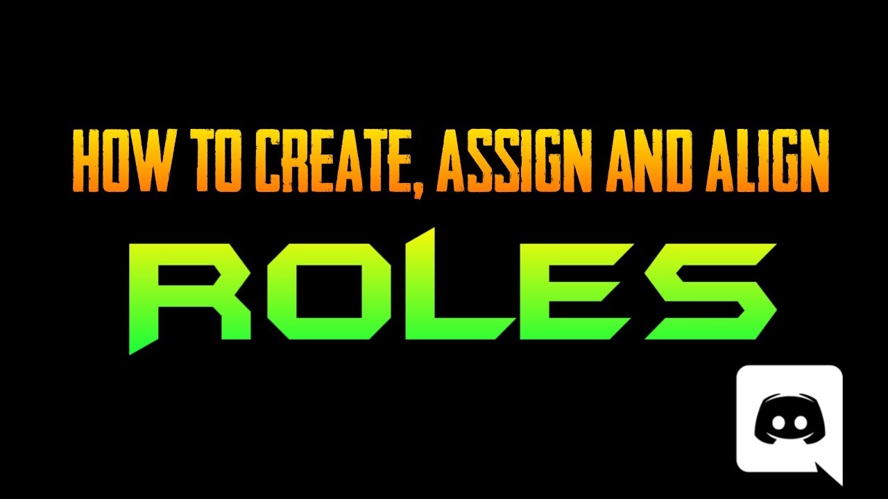 How to Create, Assign and Align ROLES || Discord Tutorial - YouTube