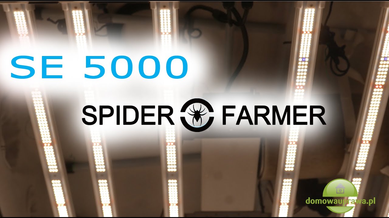 Spider Farmer SE 5000 #Spiderfarmer #led #grow #unboxing - YouTube