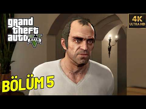 TREVOR GELDİ! | Grand Theft Auto V Enhanced Türkçe Bölüm 5
