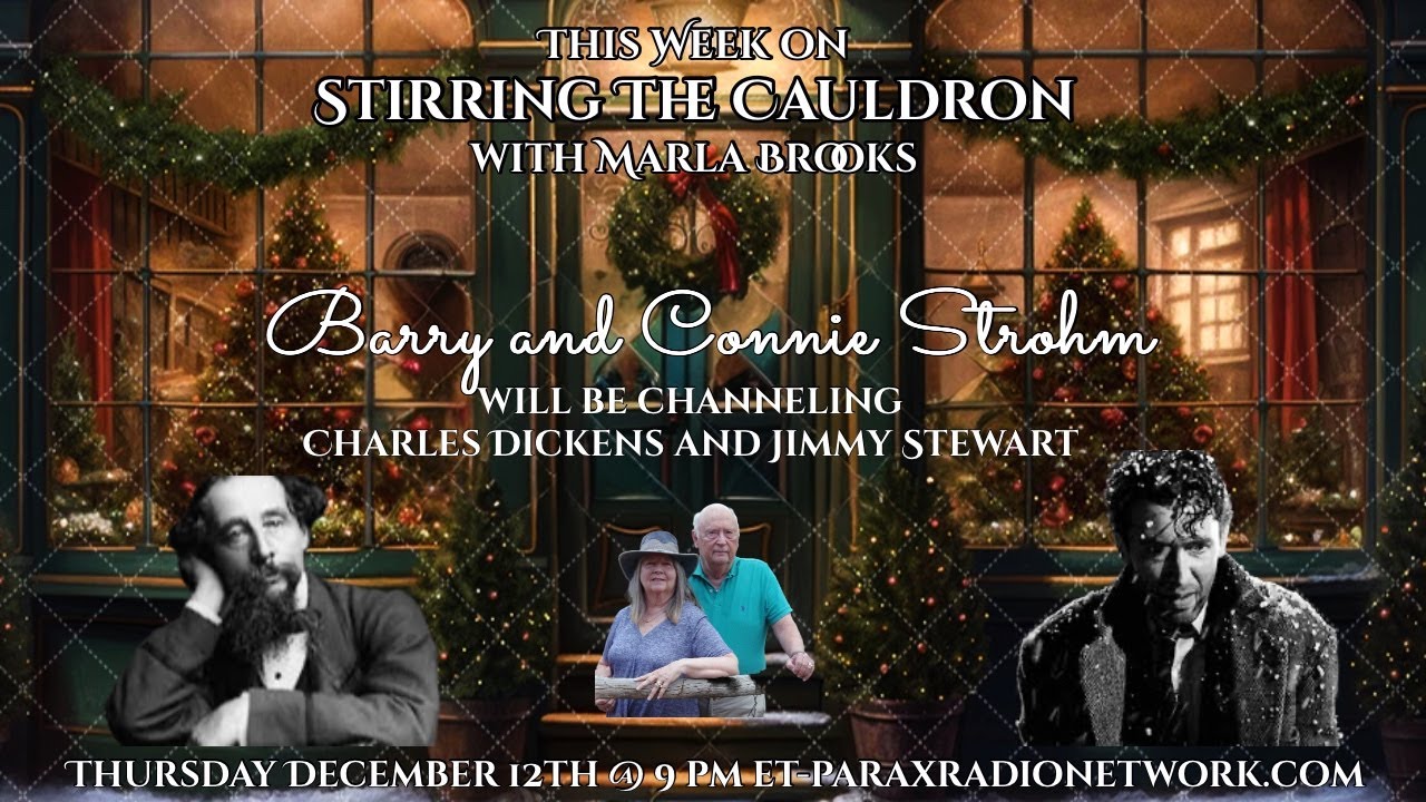 Channelers Barry and Connie Strohm channel Charles Dickens and Jimmy ...