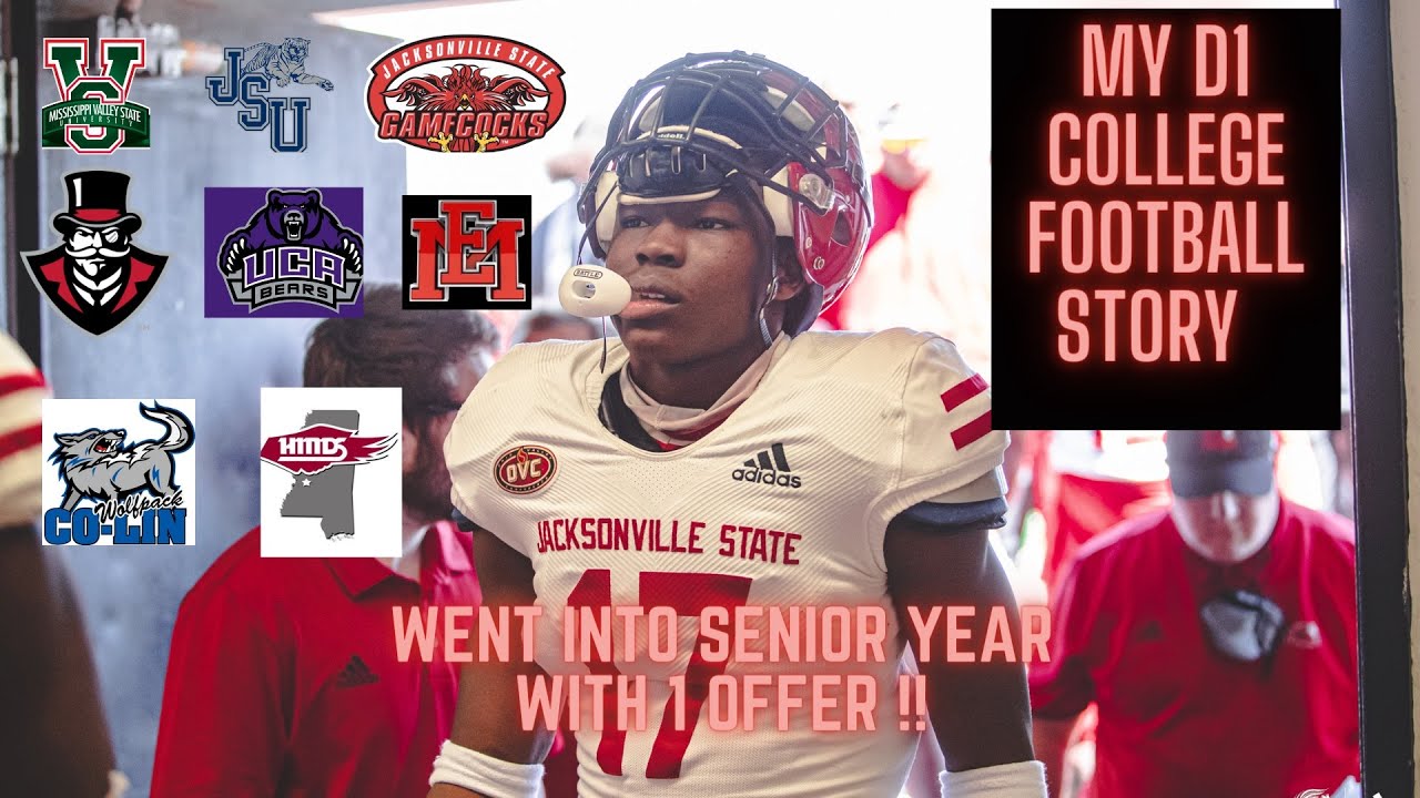 My D1 College Football Story. - Win Big Sports