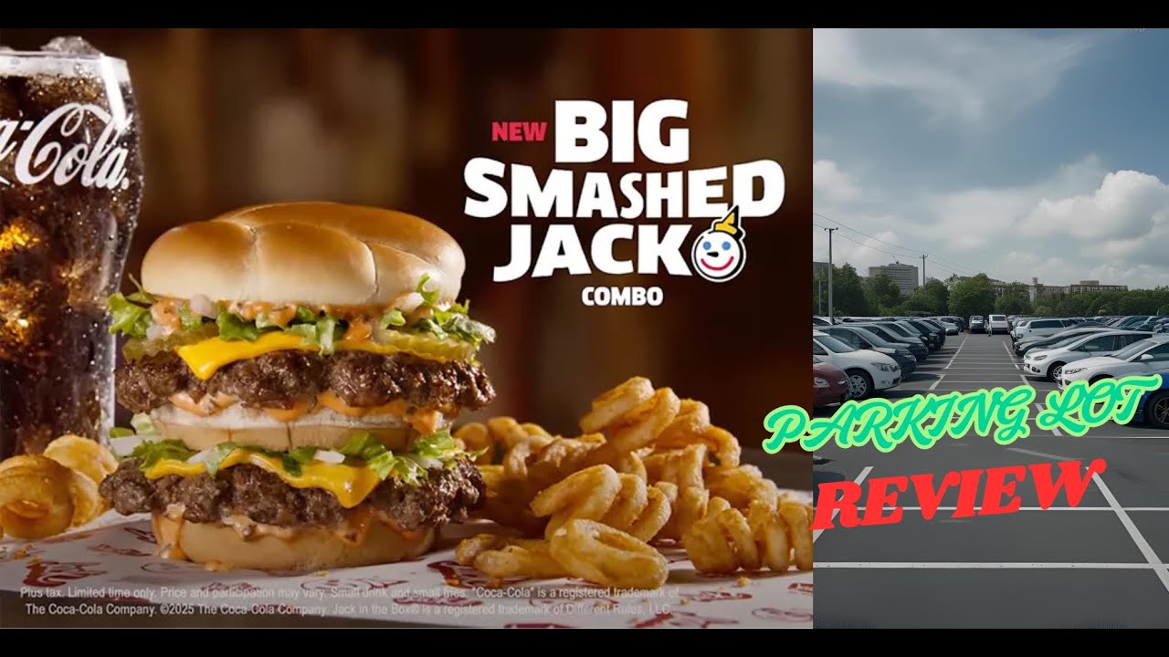 JACK IN THE BOX BIG SMASHBURGER- FLAVOR EXPLOSION OR JUST A SMASH - YouTube