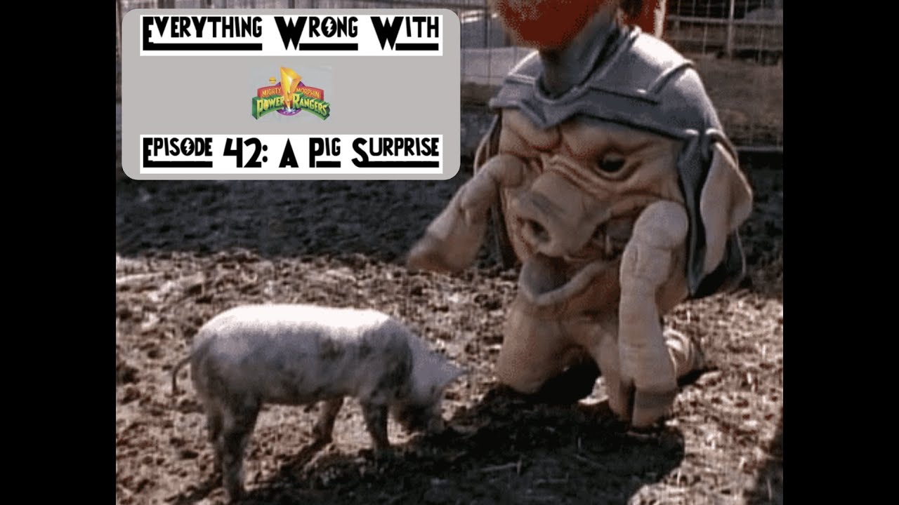 Everything Wrong With Mighty Morphin Power Rangers: Episode 42 A Pig ...
