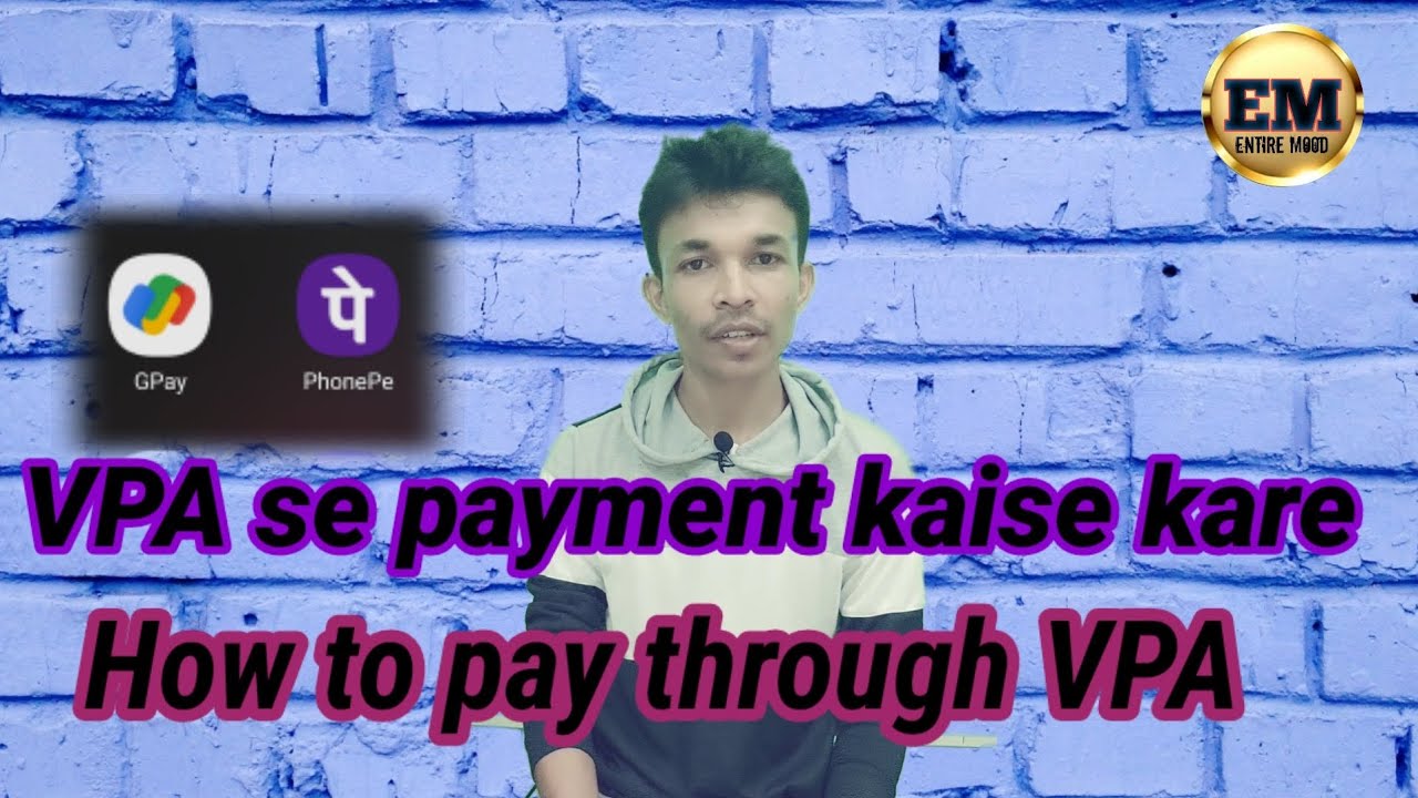 VPA se payment kaise kare| How to pay with VPA - YouTube