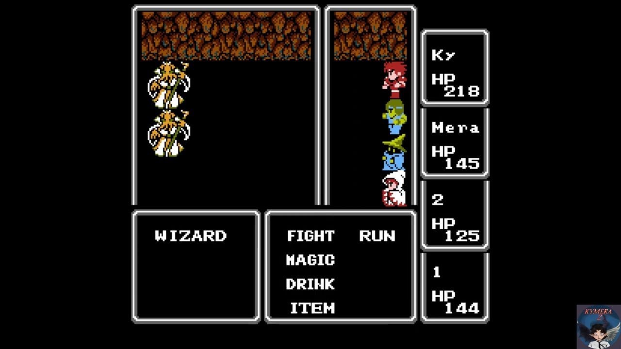 Final Fantasy Boss Fight - Original NES - Wizards - YouTube
