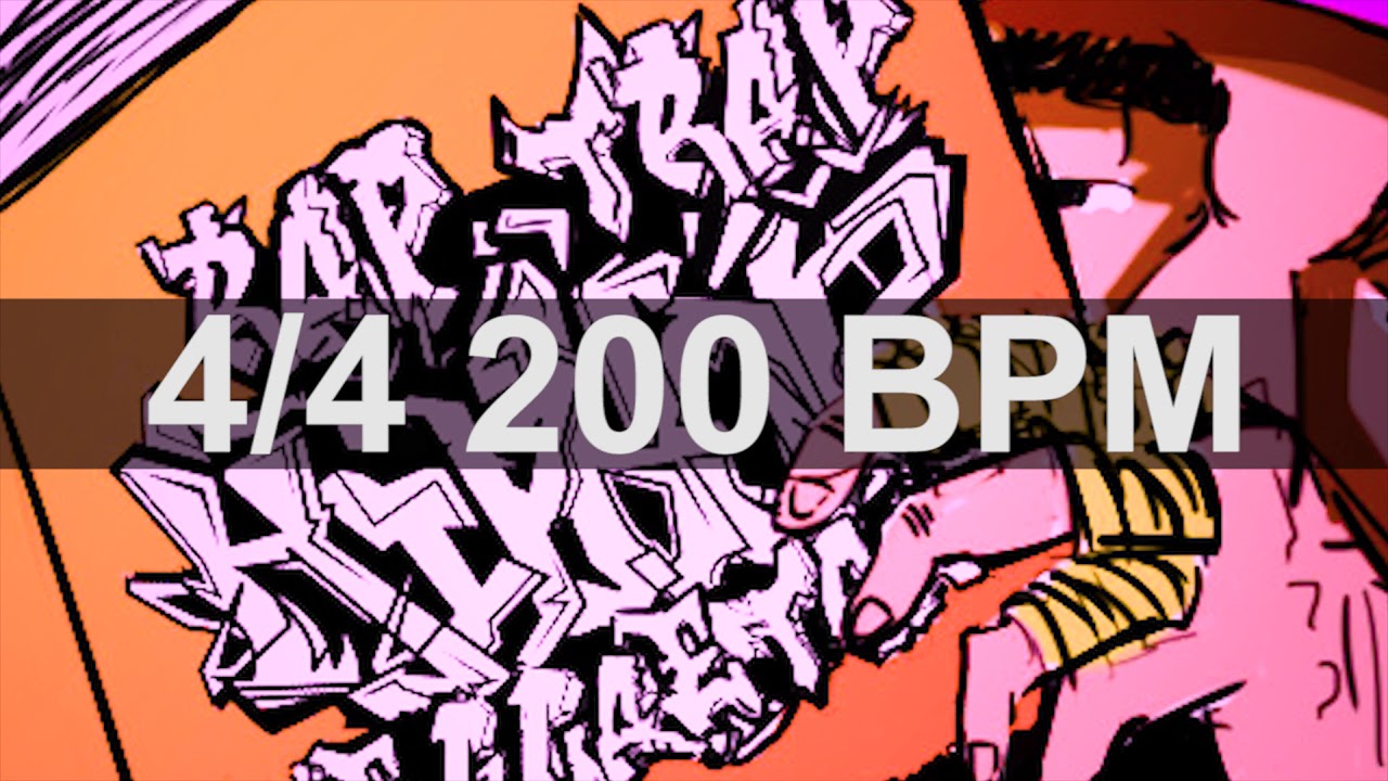 🔴 200 BPM Hip Hop Trap Drum Metronome - YouTube