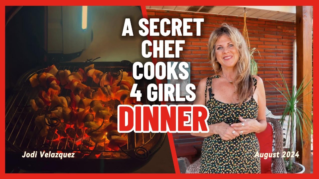 A Secret Chef Cooks Four Girls Dinner - YouTube