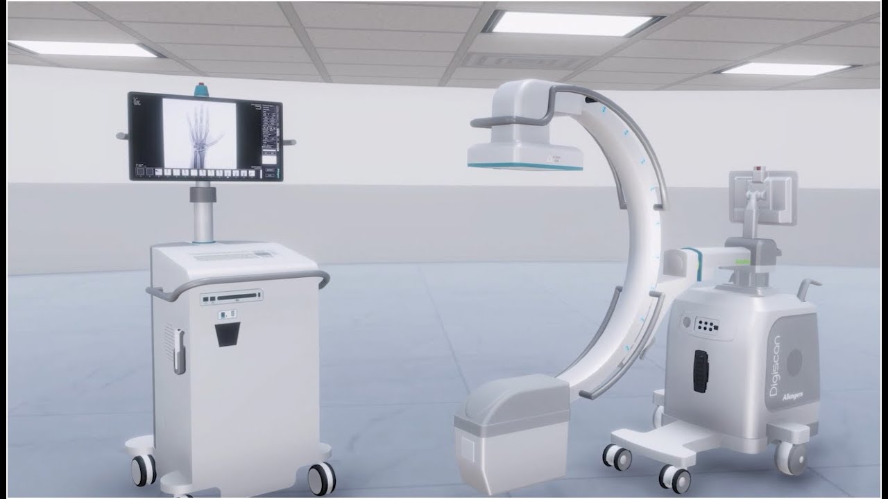 Allengers DIGISCAN V Series – Advanced C-Arm with Flat Panel Detector ...