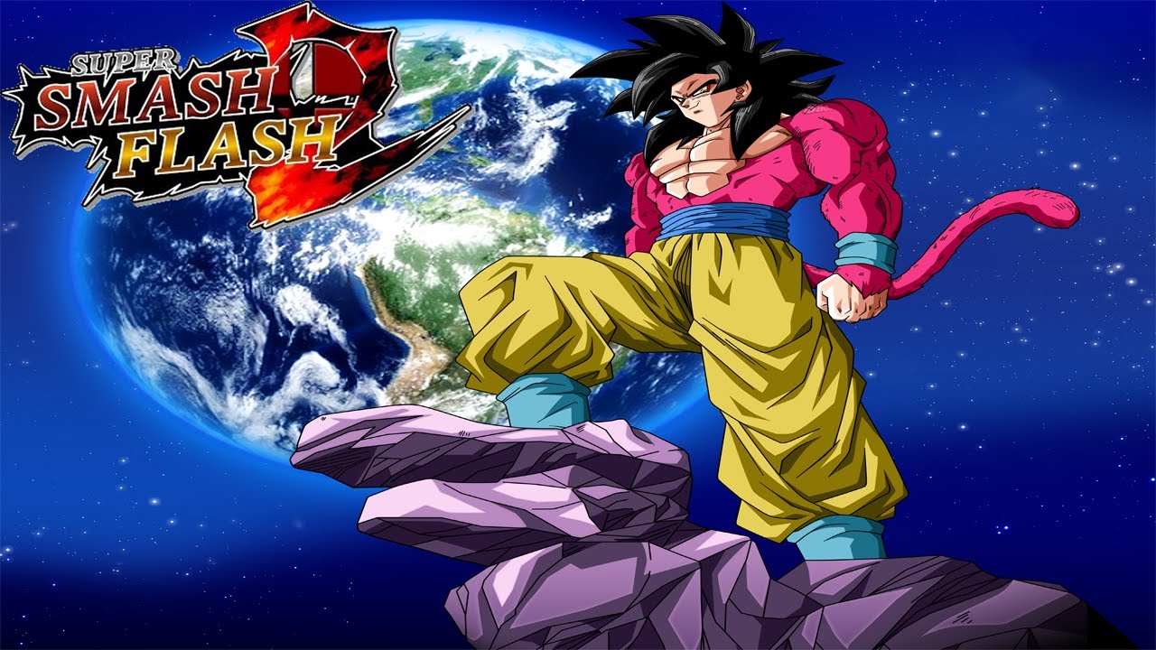 SSF2 BETA: GOKU SSJ4 MOD - YouTube