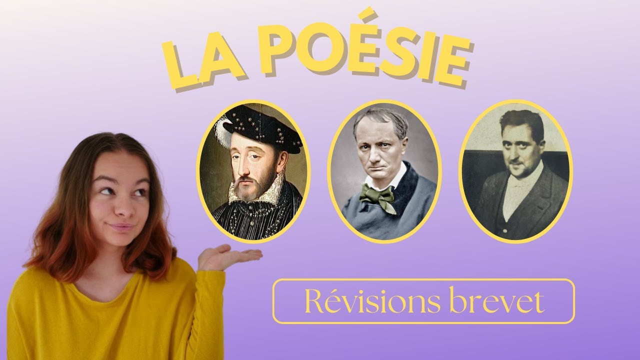 La poésie 🎶 | RÉVISIONS BREVET - YouTube
