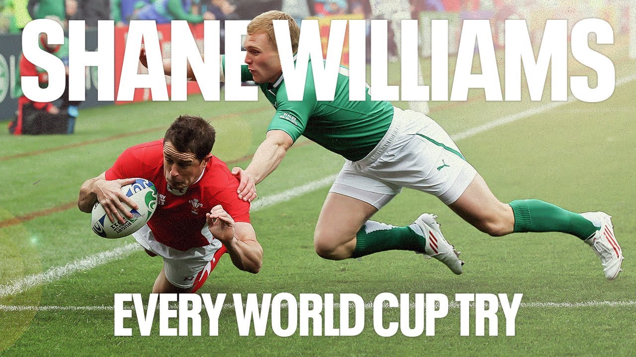 Every Shane Williams Try at the World Cup! 🏴󠁧󠁢󠁷󠁬󠁳󠁿 - YouTube