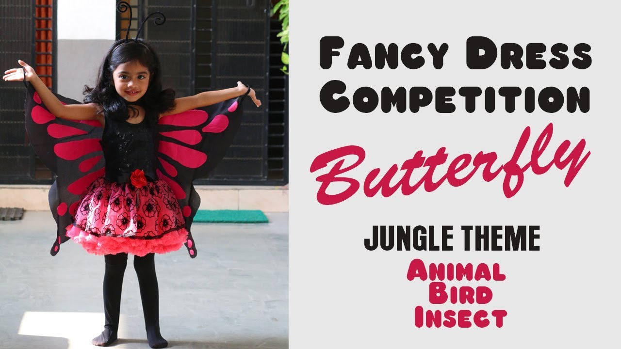 Fancy dress competition/ Jungle theme/animal, birds,insect/ butterfly ...
