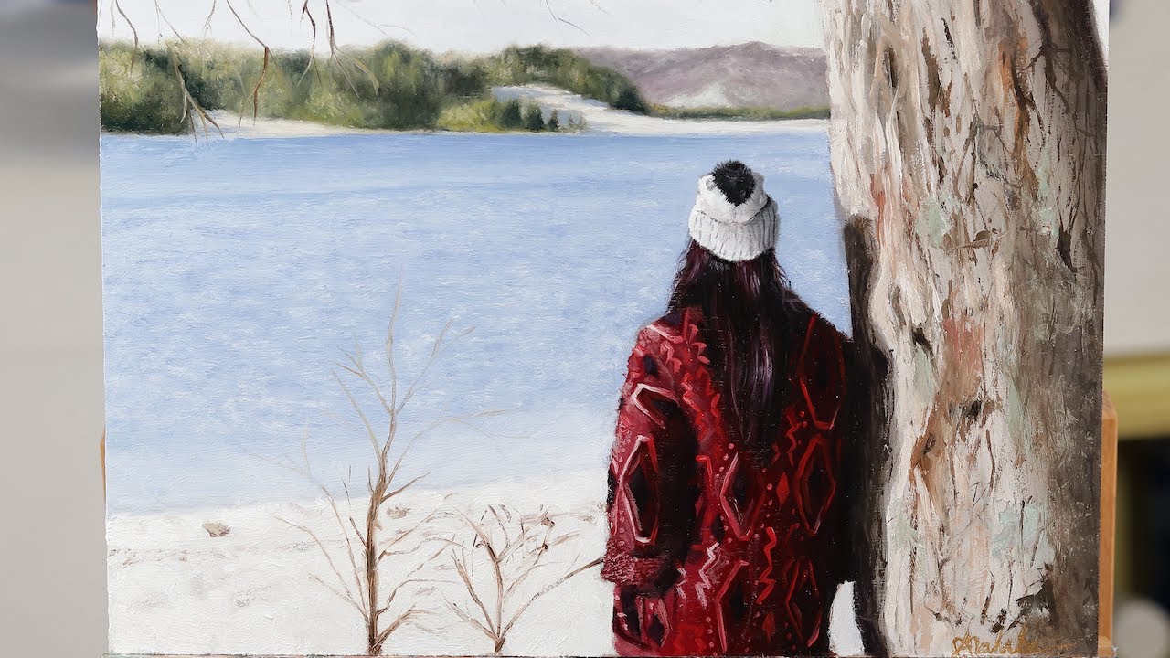 How I Paint Landscape Oil Painting Landscape Step By Step full process ...