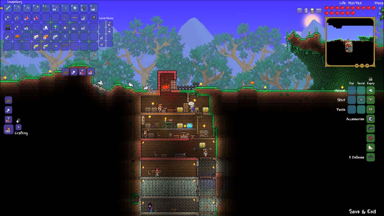 Terraria 1.2 Reboot episode 4: Fruits of our labor! - YouTube