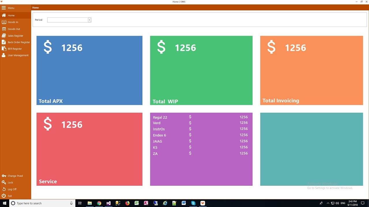 Operation Management System Design & Wire-frame - YouTube
