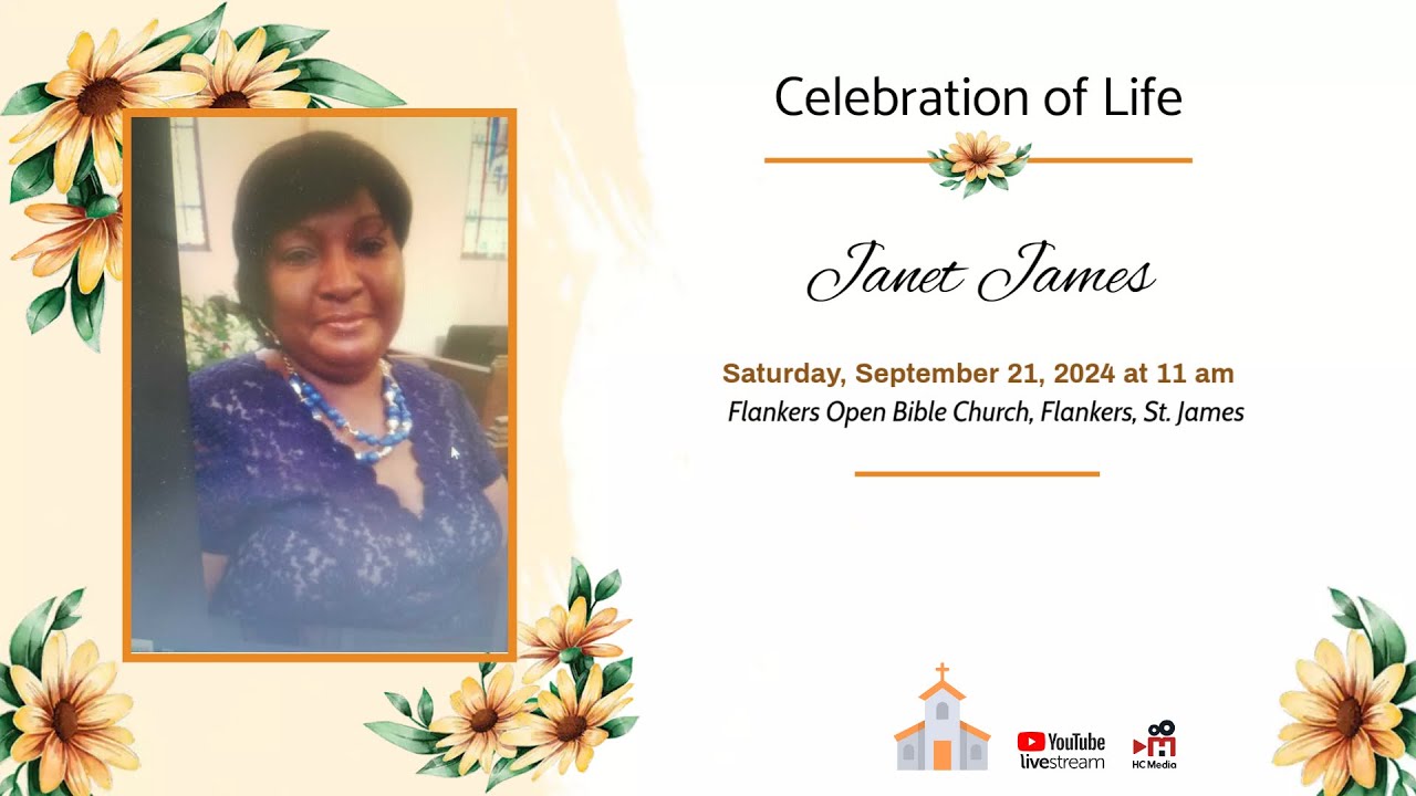 Celebrating the life of Janet James - YouTube