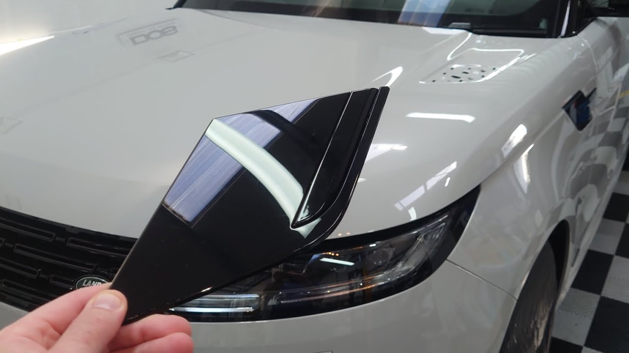 Vents Removal Guide on new 2023 Range Rover Sport. - YouTube