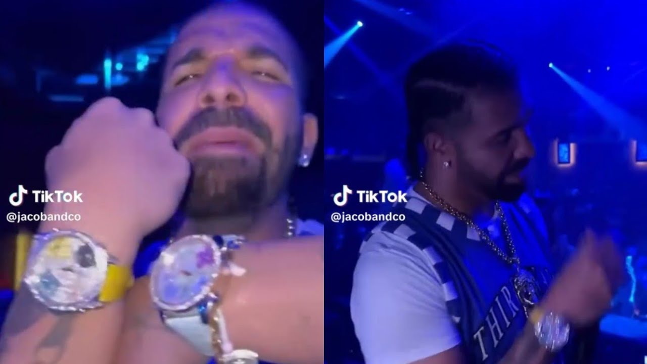 Drake Promotes Jacob & Co Luxury Wrist Watch ⌚️ - YouTube