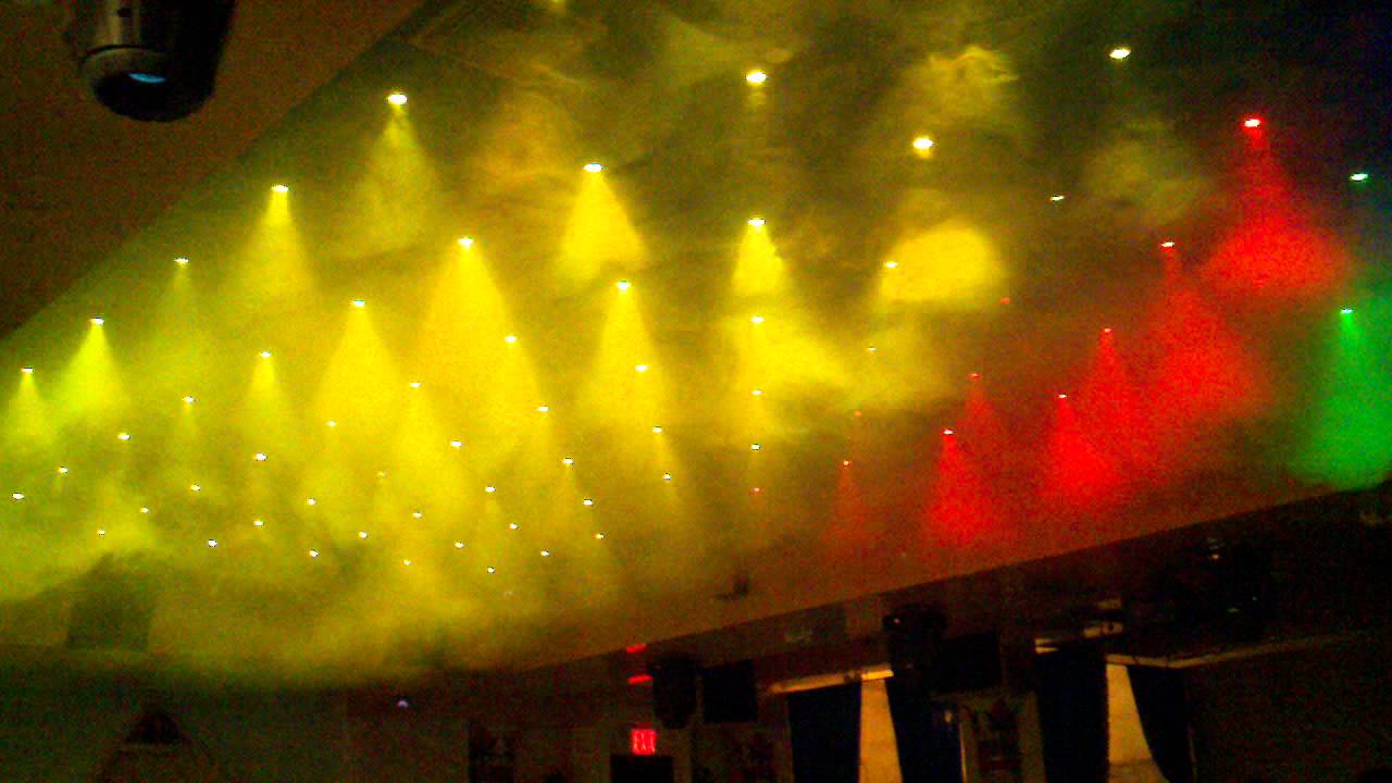 RGB LED Ceiling at CAIRO NYC Philtechsolutions.com - YouTube