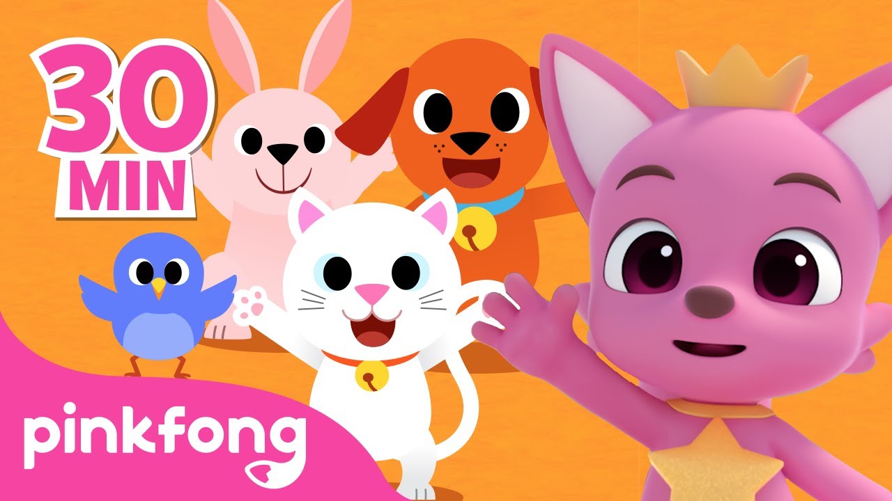 Tous les animaux ensemble | +Comptines | Pinkfong en français ...