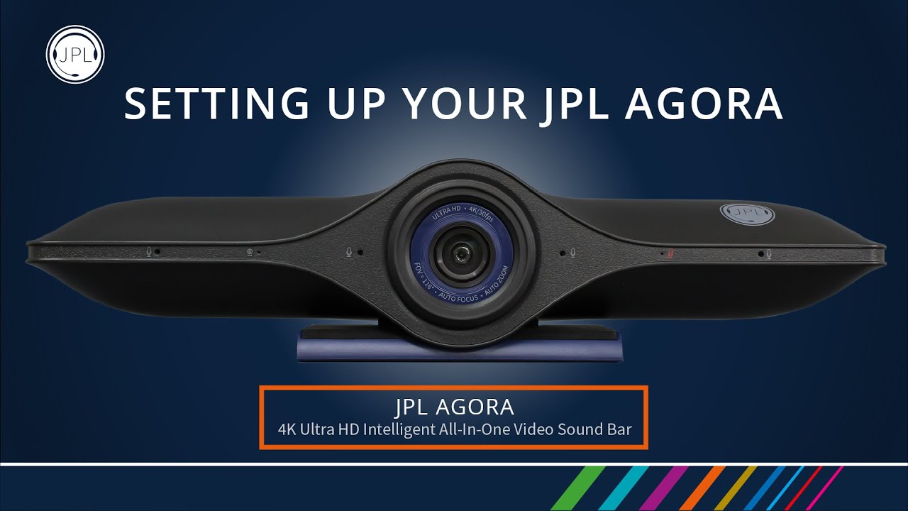 JPL Agora V1 4K Ultra HD Intelligent All-In-One Video Sound Bar ...