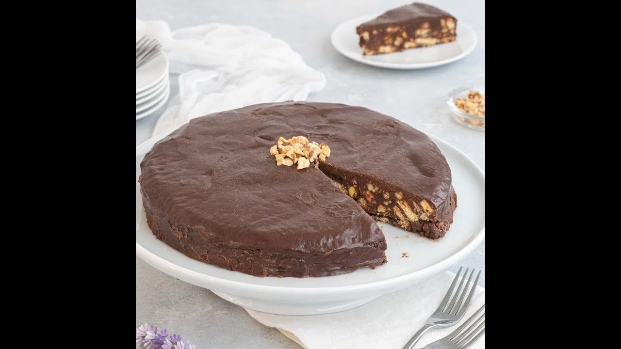 Royal Biscuit Cake Recipe - A Well-Seasoned Kitchen® - YouTube