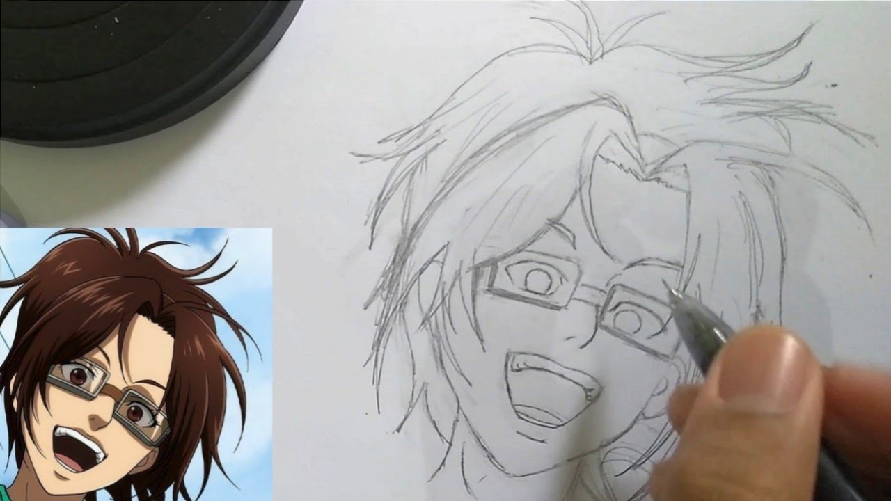 Speed Art - Draw Hange Zoe From Attack On Titan - YouTube