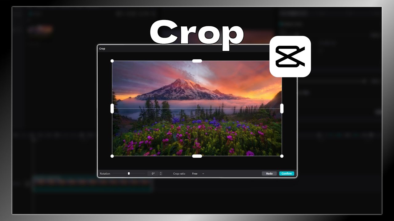 How To Crop Video In CapCut PC - YouTube