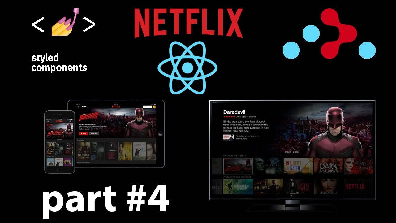 ⚛ React Form Part 4 React Tutorial Clone Netflix React Router Youtube
