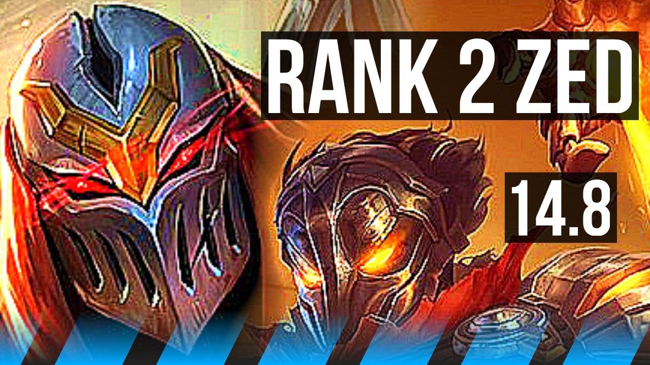 ZED vs VIKTOR (MID) | Rank 2 Zed, 6 solo kills, Rank 18 | TR Challenger | 14.8 - YouTube