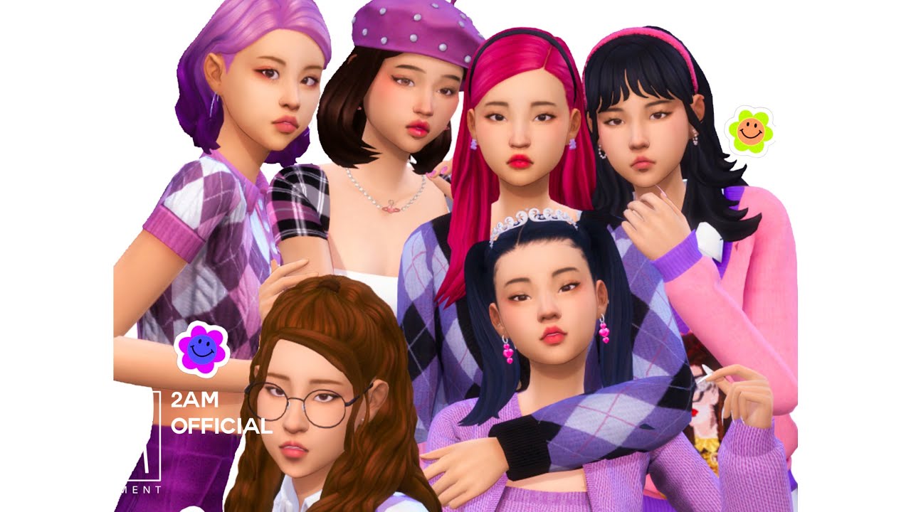 CMYK MAGENTA, LOVE ME RIGHT Line Distribution [sims 4 rp] - YouTube