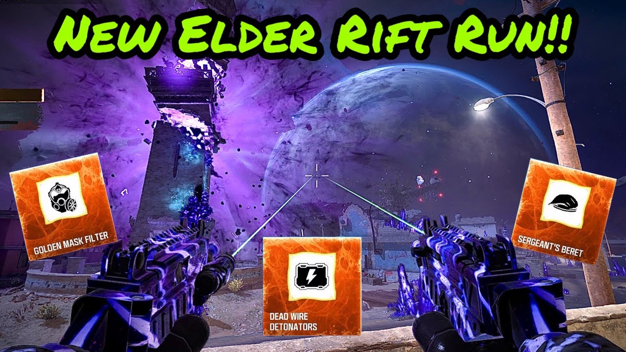 *NEW* Elder Dark Aether Rift Run in MWZ - YouTube
