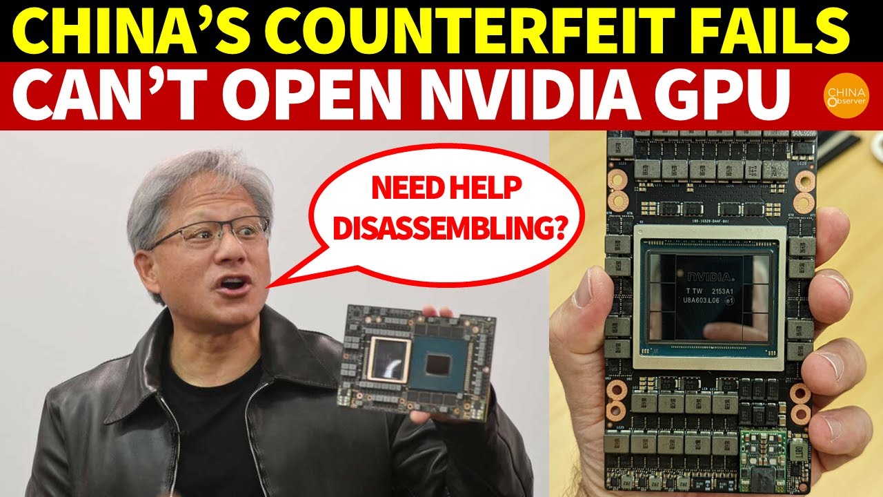 Counterfeit Fails! China Unable to Dismantle Nvidia Graphics Cards ...
