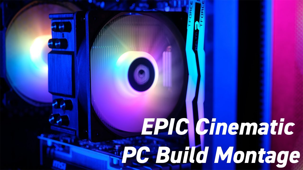Epic Cinematic Gaming PC Build Broll (Better With Headphones) - YouTube