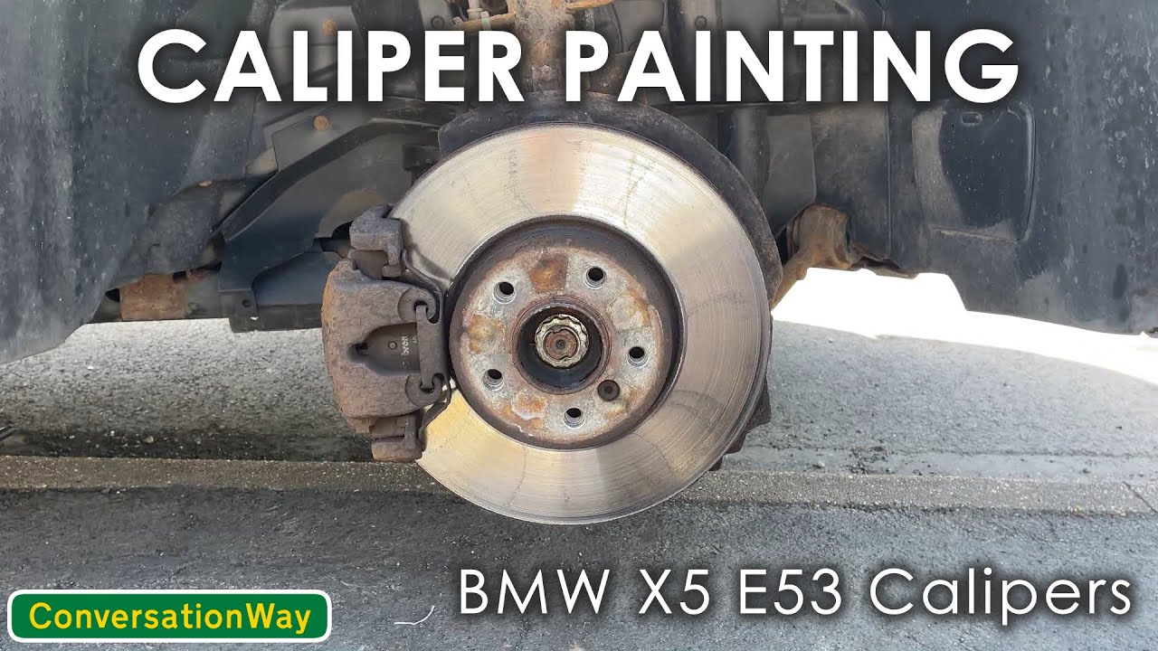 BMW Caliper Painting by BRUSH | CHEAP * £3 * PAINT | [4K ...
