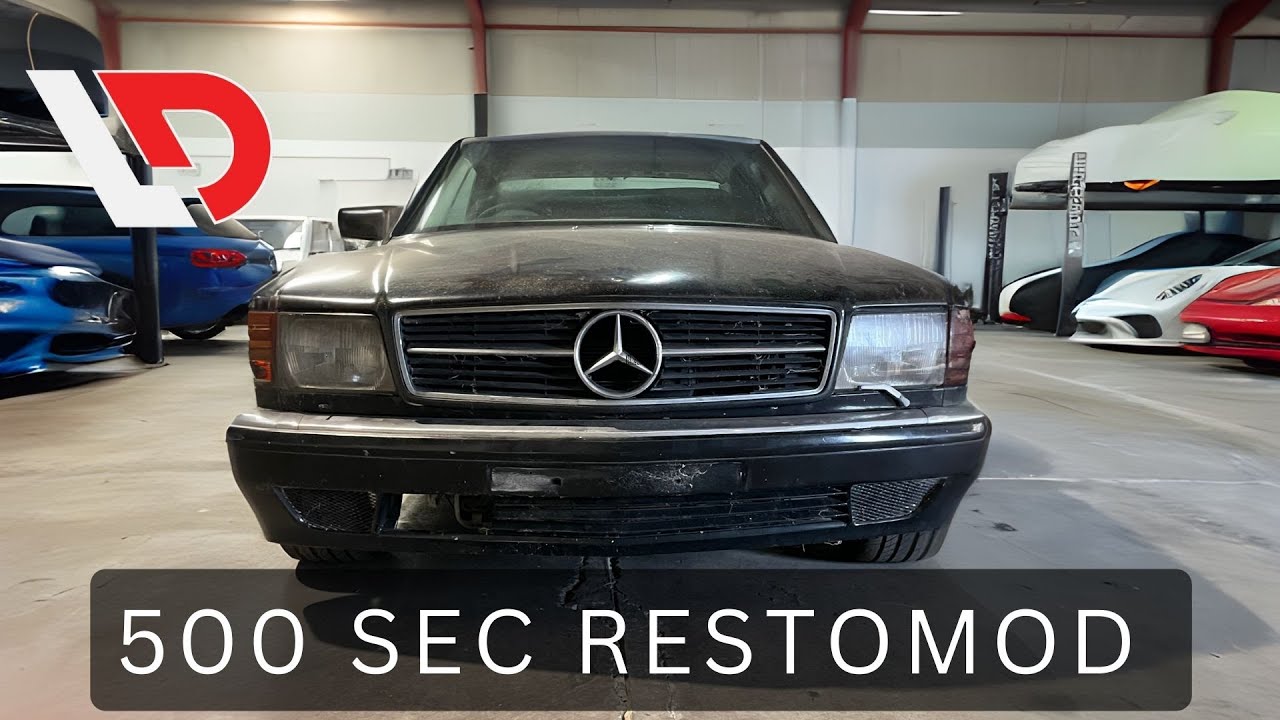 Mercedes 500 SEC Restomod Intro - YouTube