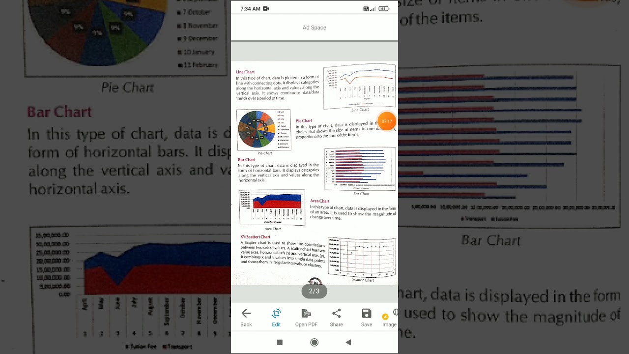 class 6 chapter 8 Ms Excel presenting data in charts ( basic knowledge ...