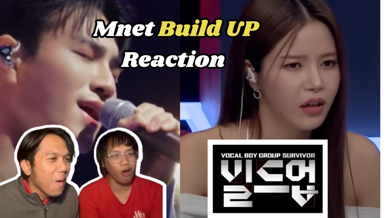 We react to Mnet new survival show Build Up episode 2 ! - YouTube