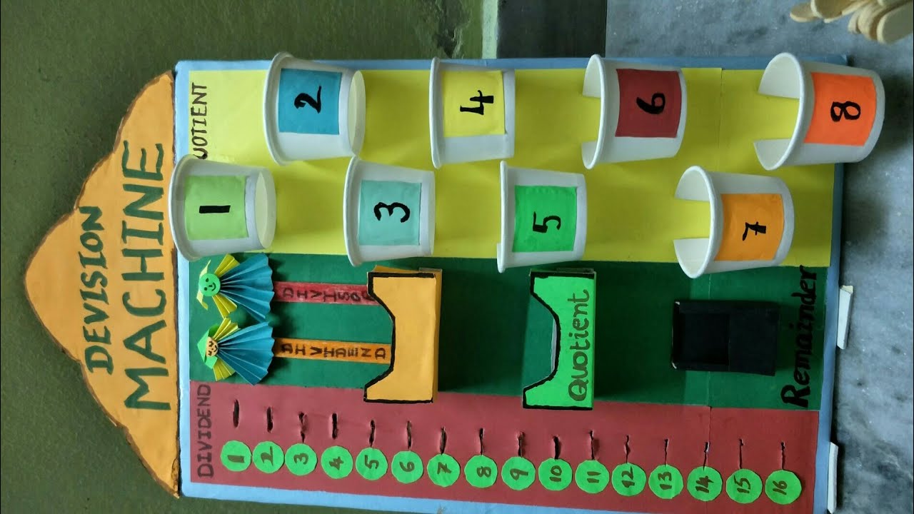 Division machine#Maths tlm Project WORK# TLM - YouTube