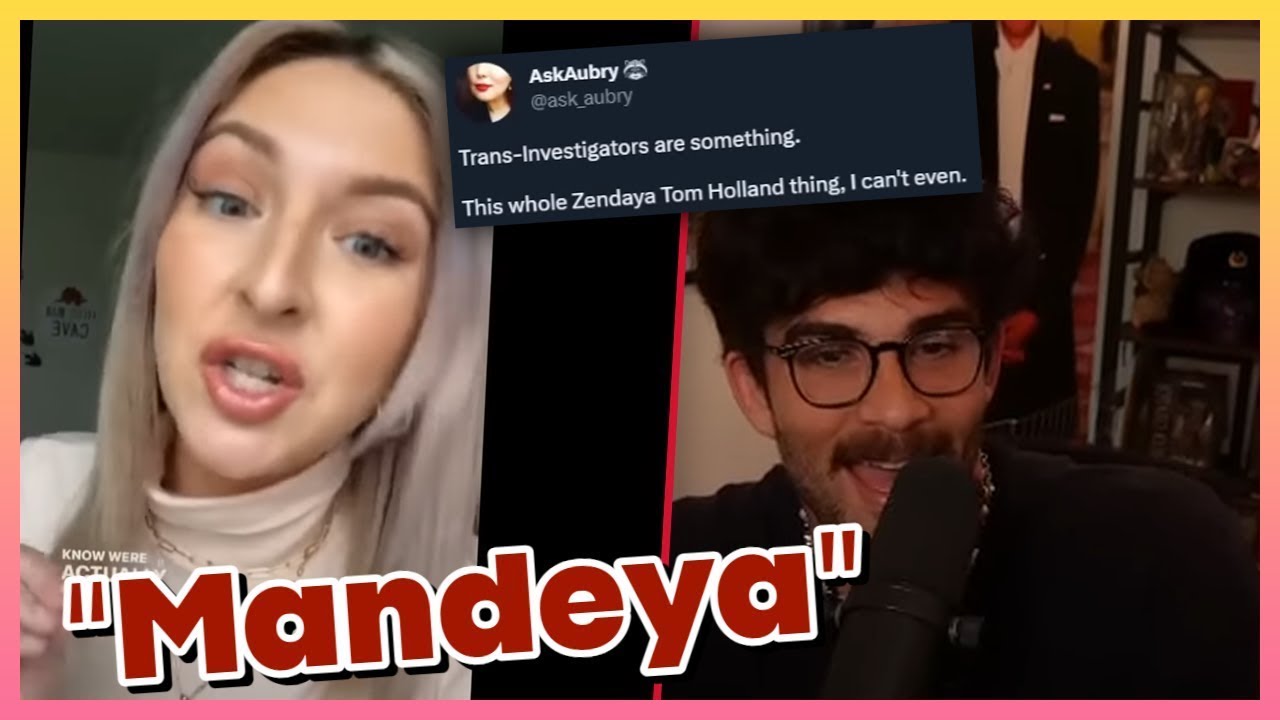 INSANE "Transvestigator" claims Zendaya is "Mandeya" | HasanAbi Reacts ...