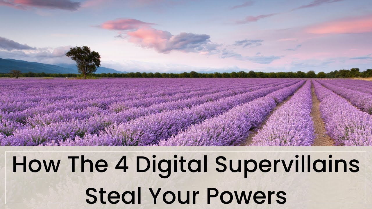 How the 4 digital supervillains steal your powers, with Jim Kwik - YouTube