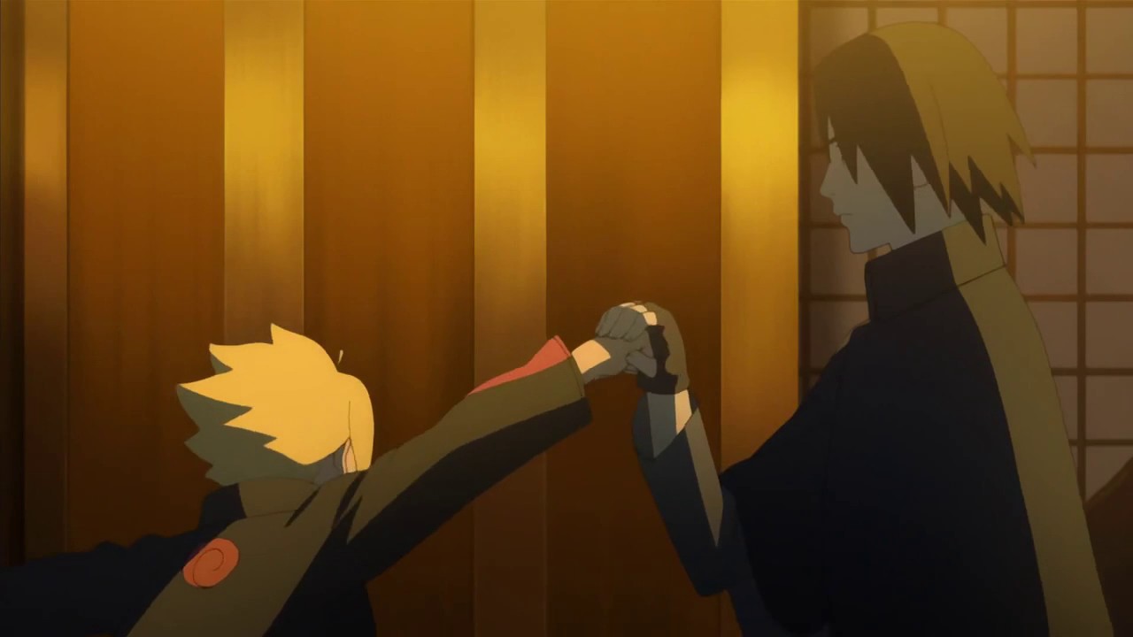 Boruto Naruto The Movie: Boruto Punched Sasuke - [HD] - YouTube