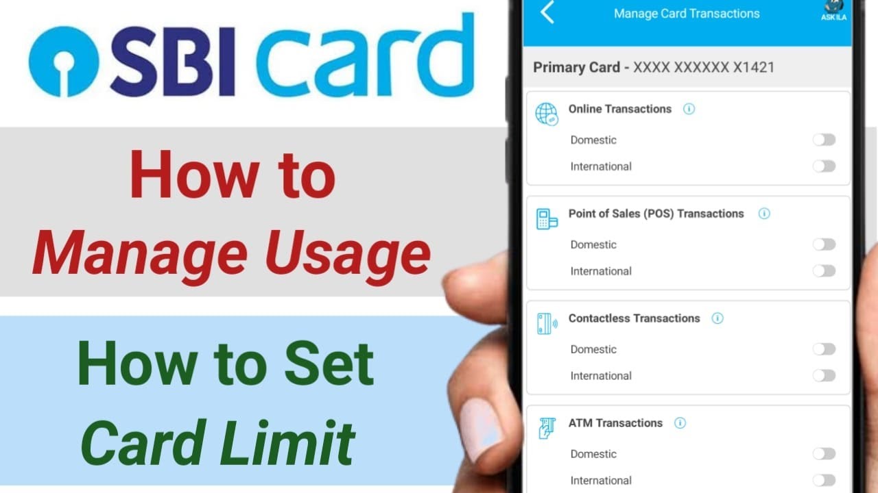How to manage sbi credit card. SBI Credit Card ka limit increase aur decrease kaise kare. - YouTube