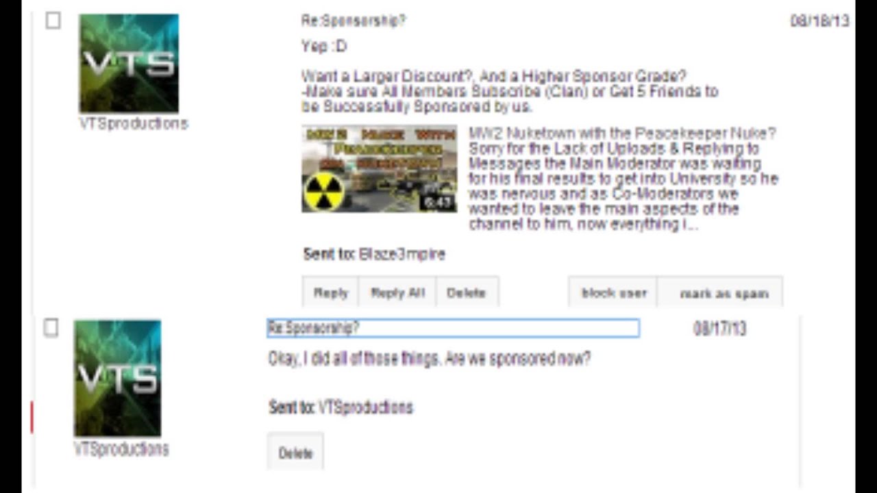 Officially Sponsored By VTS. - YouTube