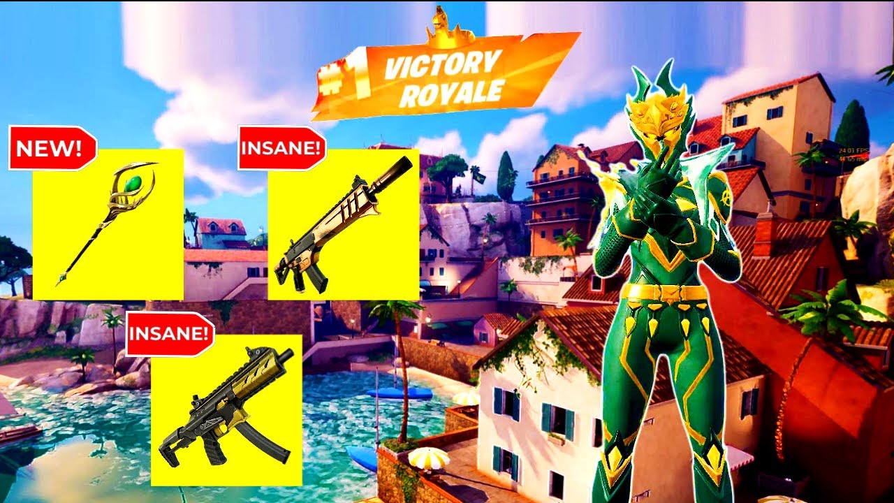 | New Challenger's Staff Pickaxe | Fortnite Chapter 5 Season 2 Gameplay ...