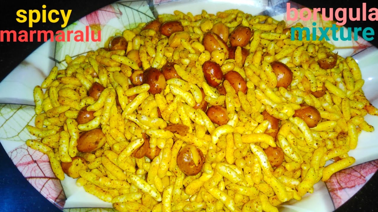 BORUGULA MIXTURE/Marmaralu mixture/Puffed rice mixture/Instant evening ...