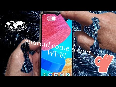 Usare smartphon Android come router Wi-Fi - YouTube