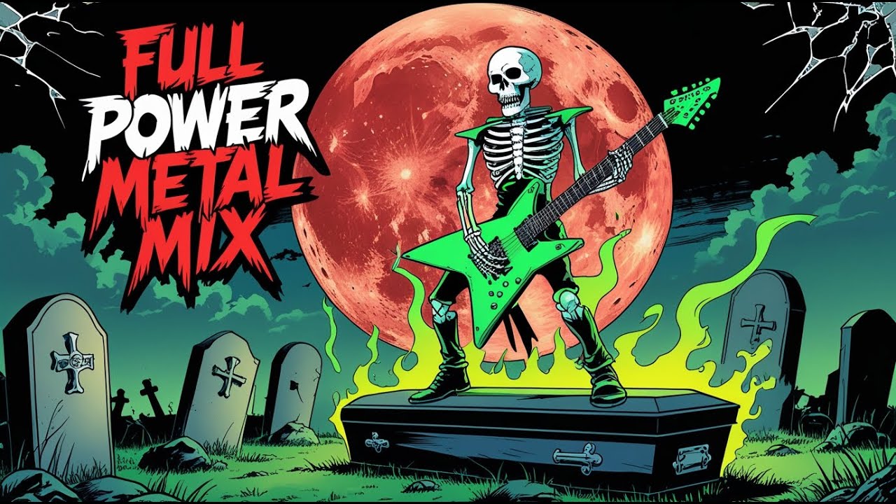 The Full Power Heavy Metal Mix – Explosive Guitar Riffs and Graveyard ...