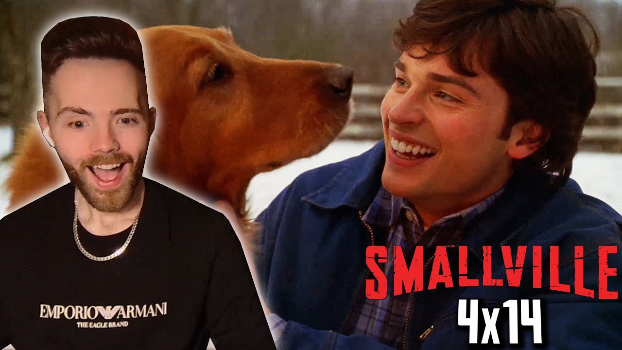 First time watching SMALLVILLE 4x14 'Krypto' REACTION! - YouTube